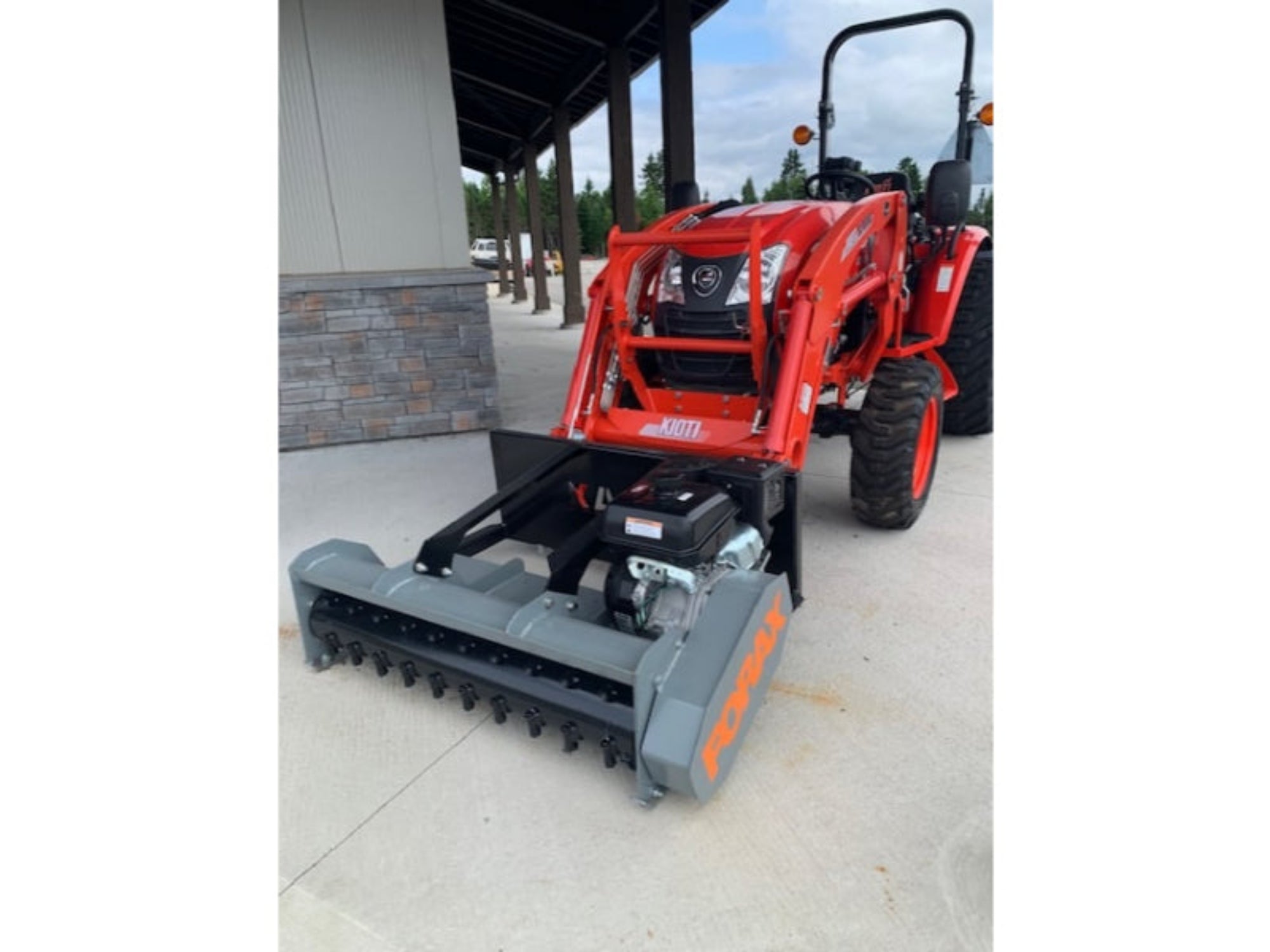 Forax GP40 Gas Mulcher – 40" Forestry Cutter for Compact Tractors ...