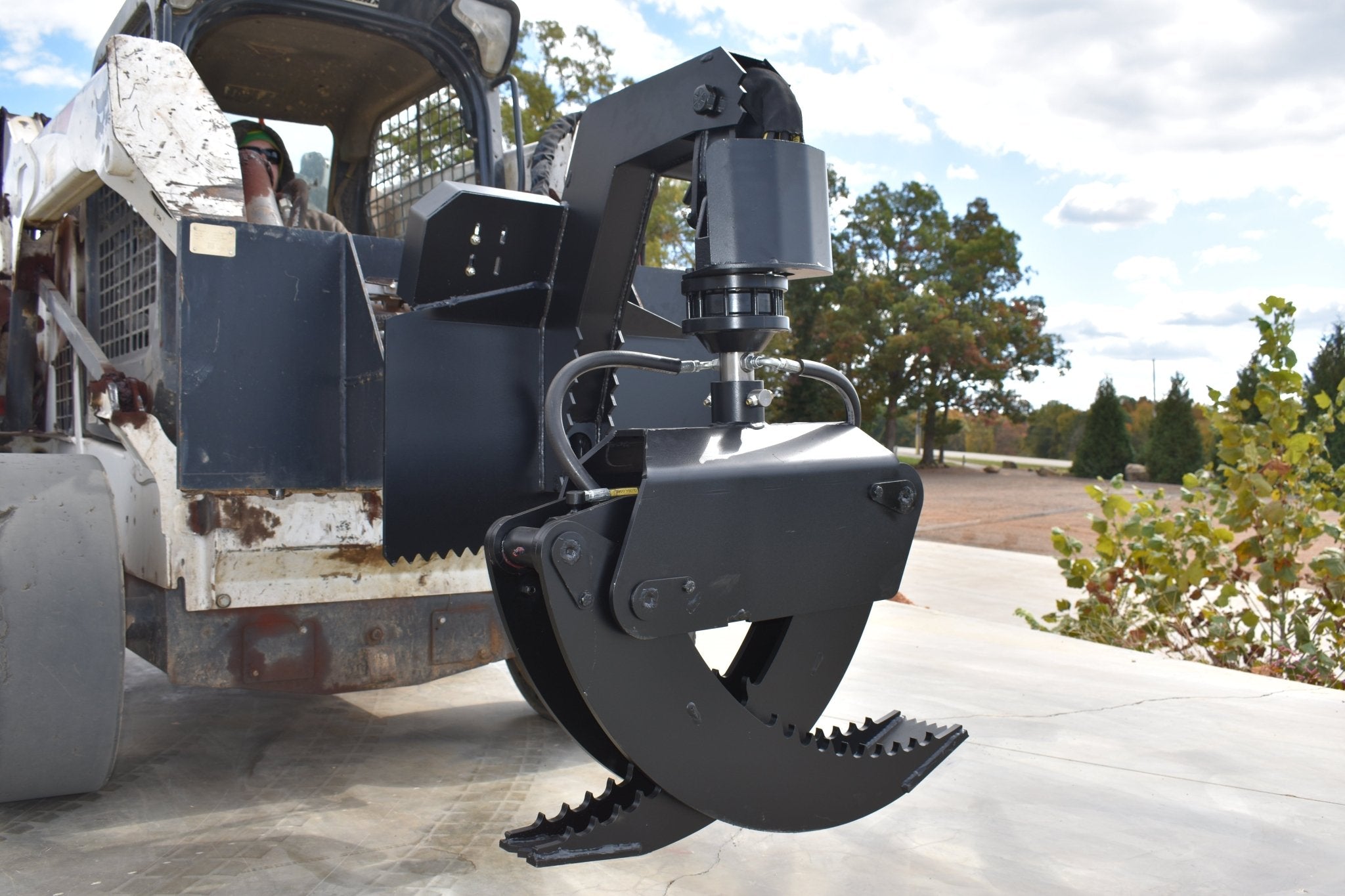 Loflin Fabrication Mini Log Grapple | Manual & Hydraulic | 36"-48 ...