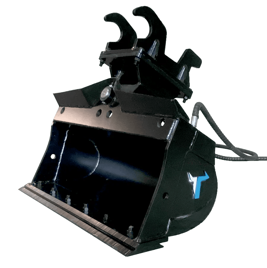 Taurox 32″ Tilt Bucket for 2‑3 Ton Excavators — Landboss