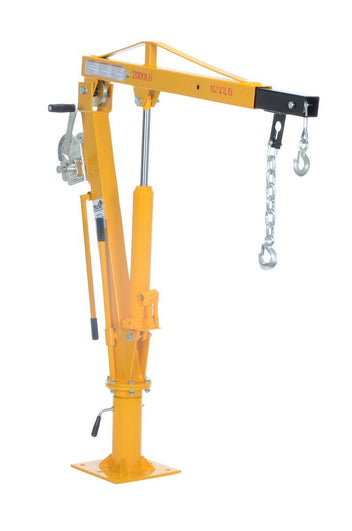 Vestil Winch Operated Truck Jib Crane – Pickup Bed Lifting — Landboss
